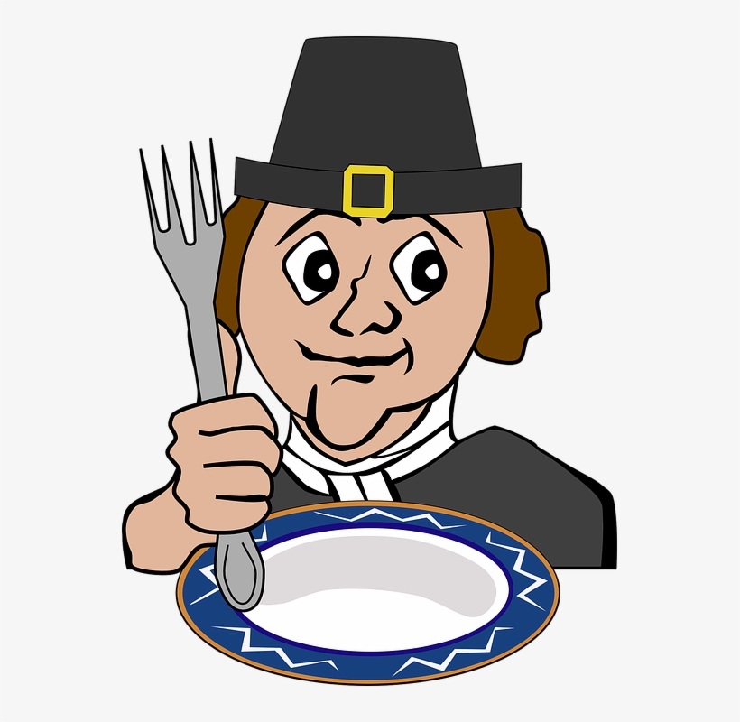 Hungry Pilgrim Clip Art Free Vector - Pilgrims Hungry Clipart - 456x597 ...