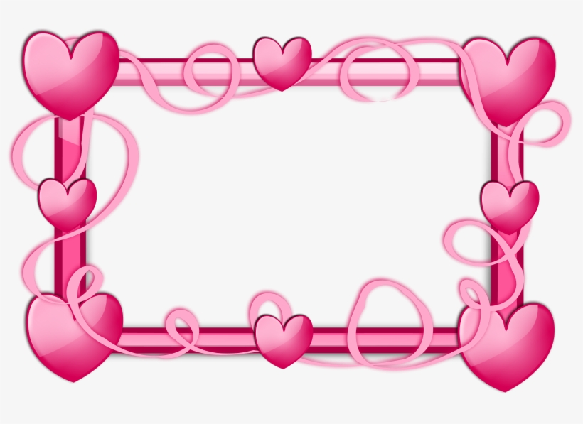 1 - Heart Borders And Frames - 742x480 PNG Download - PNGkit