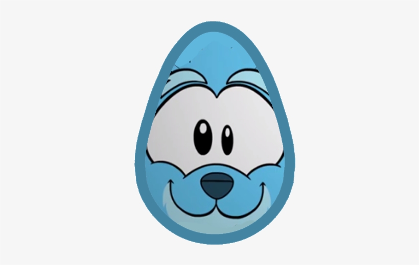 Dog Puffle Easter Egg - Club Penguin Easter Egg - 355x479 PNG Download ...