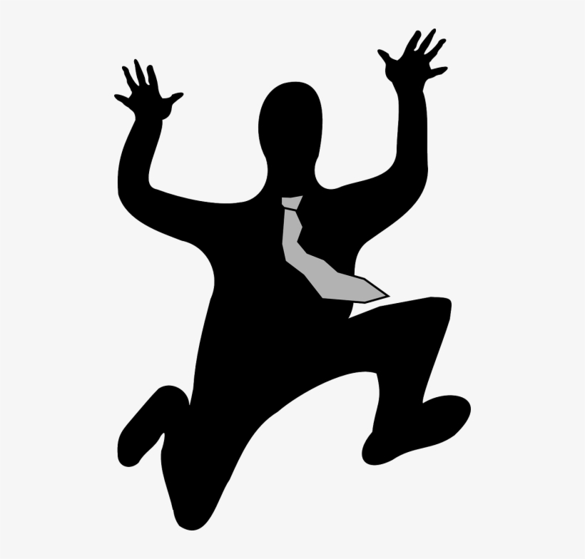 Small - Scared Running Png - 420x592 PNG Download - PNGkit