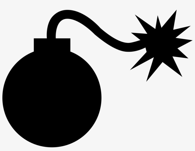 Burst Comments - Bomb Stencil Png - 980x710 PNG Download - PNGkit