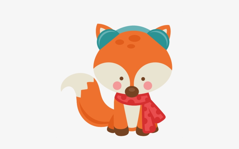 Fox Clipart Cute Winter - Clip Art Winter Fox - 432x432 PNG Download ...