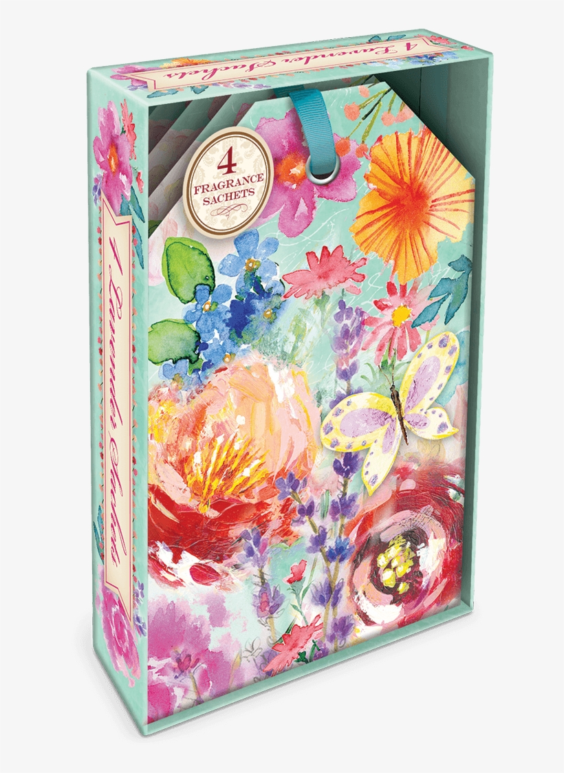 Decorative Scented Sachet - Flower Painting Design - 1200x1200 PNG ...