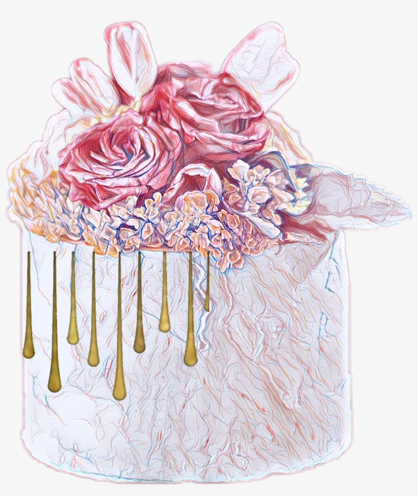 Drip Cake - 876x996 PNG Download - PNGkit