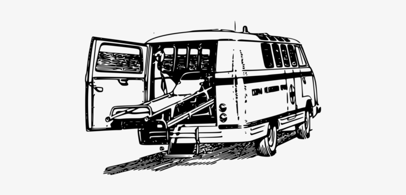 Ambulance Drawing Emergency Vehicle - Drawing Of An Ambulance - 511x340 ...
