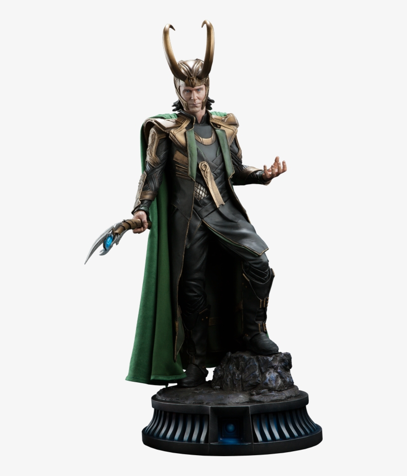 Loki 1/4th Scale Premium Format Statue By Sideshow - Avengers - Loki ...