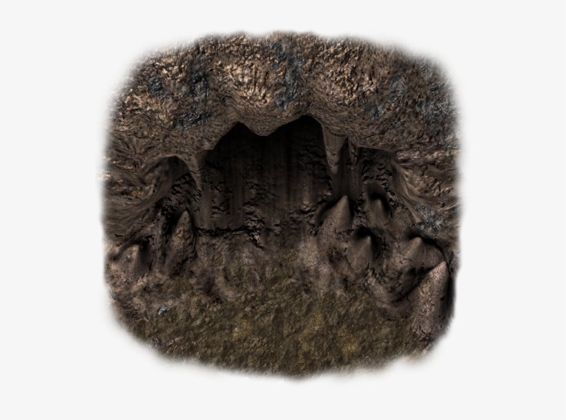 668k Cave Entrance - Coin - 544x529 PNG Download - PNGkit