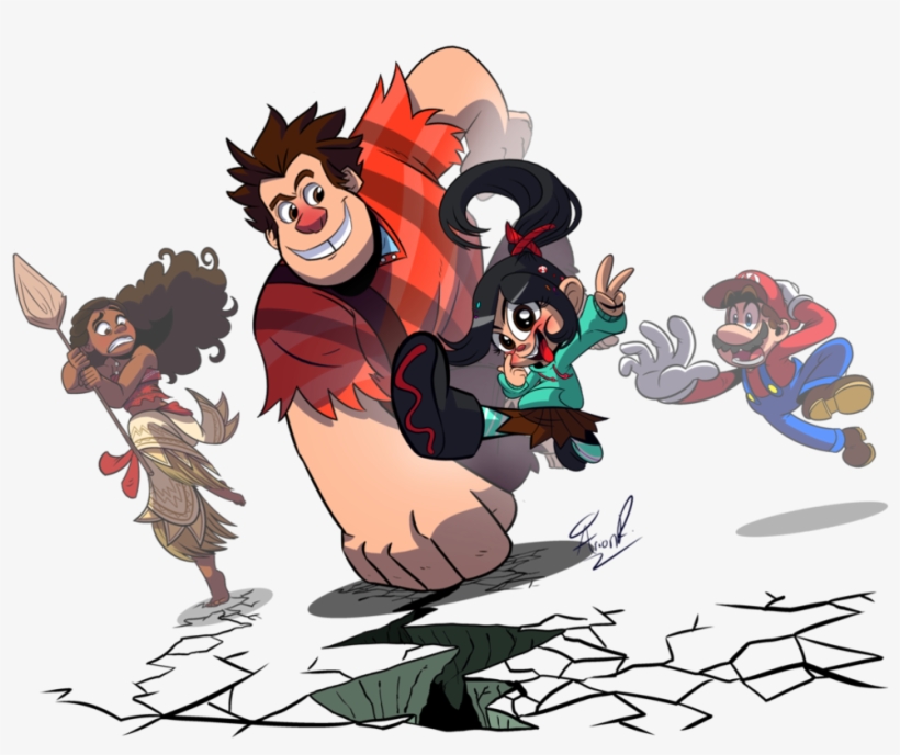 Wrecks Deviantart Wreck It - Wreck It Ralph 2 Fanart - 1022x781 PNG ...