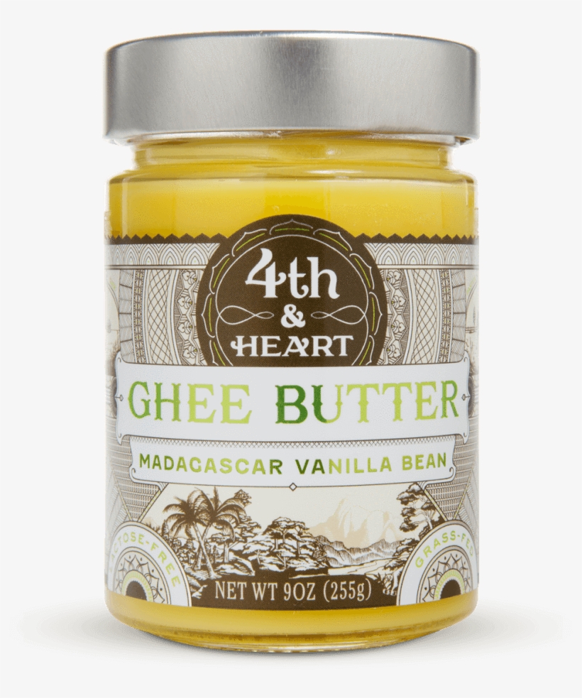 4th & Heart- Vanilla Bean Ghee Butter - 4th & Heart Grass-fed Ghee ...