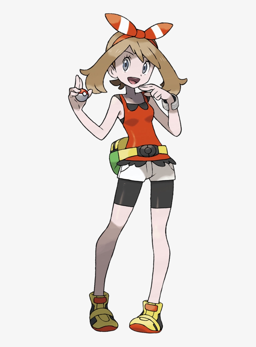 May - Pokemon Alpha Sapphire Trainer - 505x1039 PNG Download - PNGkit