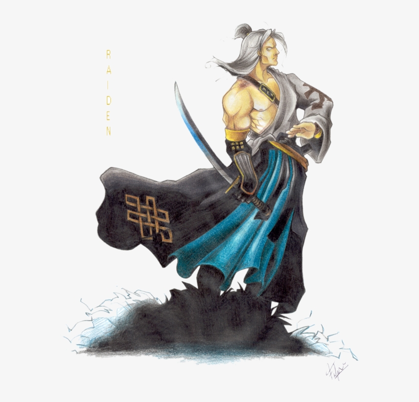 Download Transparent Raiden Concept - Mkda Raiden Alternate Costume ...