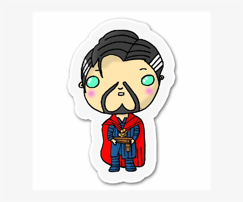 Download Transparent Scp Kawaii Doctor Strange St - Cartoon - PNGkit