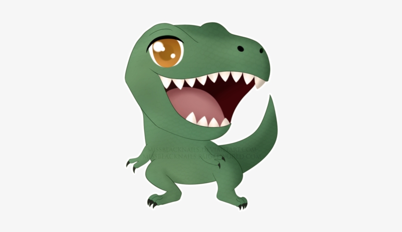 Clipart Royalty Free Download Of Chibi T Rex By Missblacknails - T Rex ...