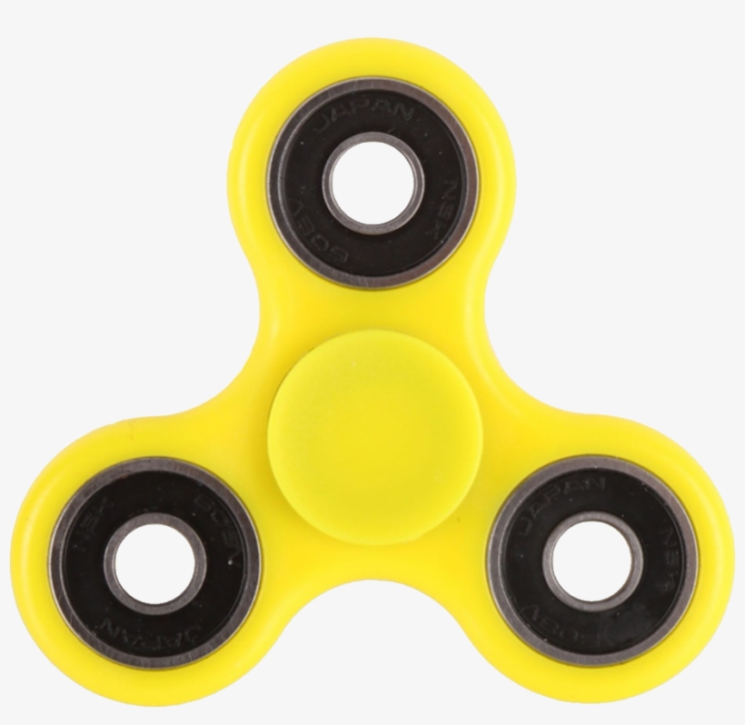 Download Transparent Fidget Spinner Yellow - PNGkit