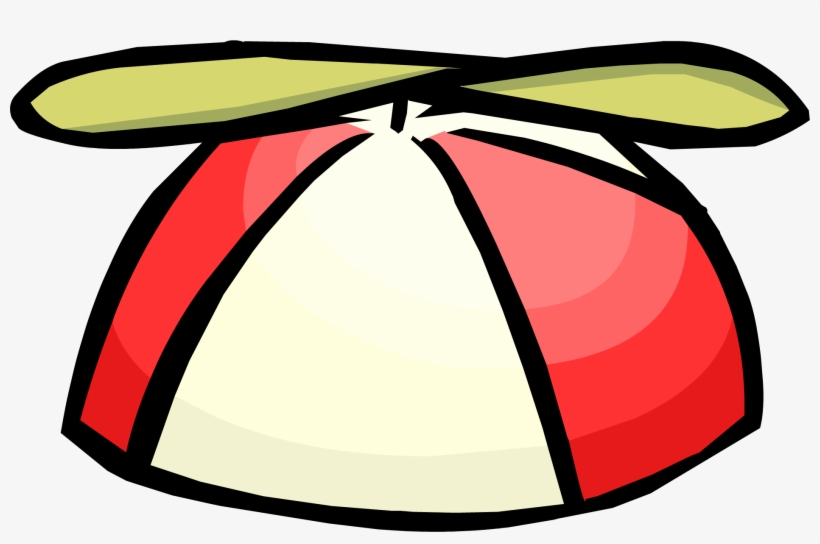 Red Propeller Cap - Club Penguin Hats - 1886x1161 PNG Download - PNGkit