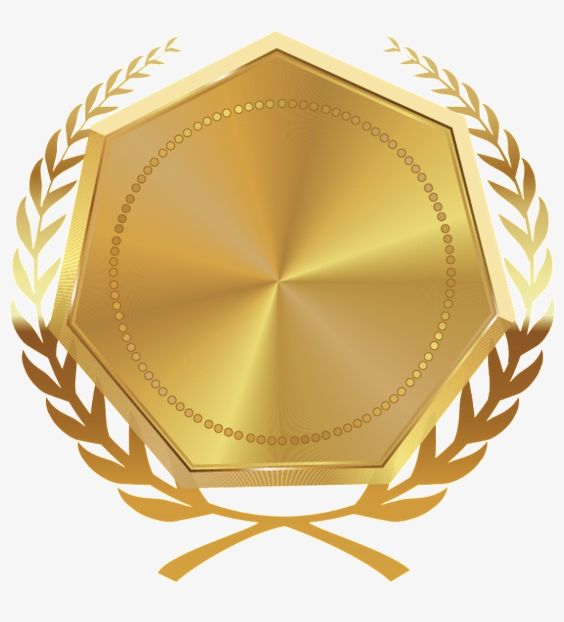 Download Transparent Gold Transparent - Medal - PNGkit