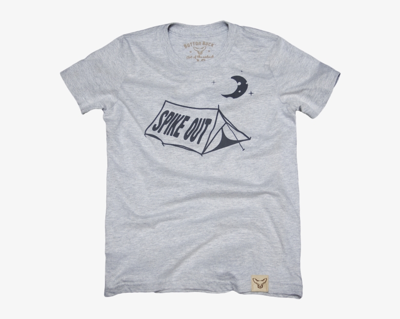 Spike Out Heather Grey By Button Buck - Shirt - 720x681 PNG Download ...