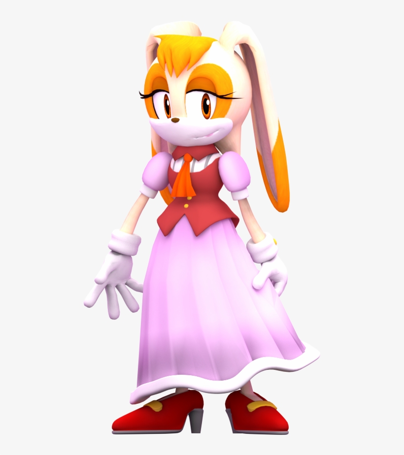 Vanilla 3d - Vanilla Sonic - 531x879 PNG Download - PNGkit