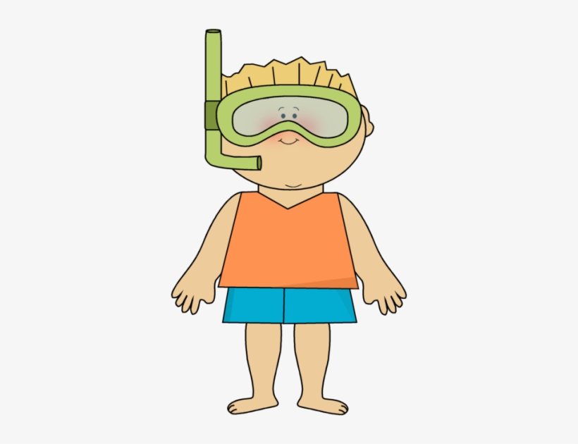 Summer Kids Clip Art - Clip Art Boy Summer - 336x550 PNG Download - PNGkit