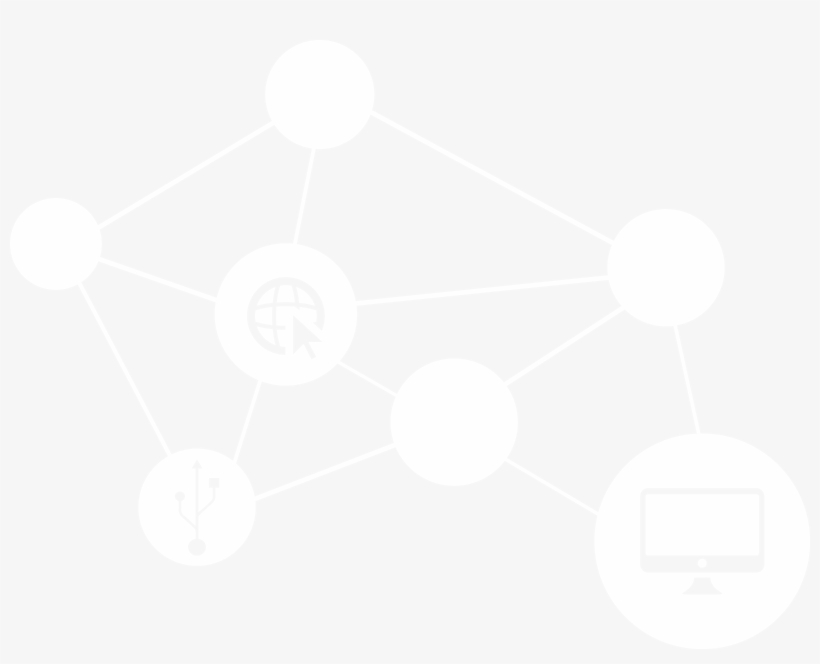 Networking - Networking Icon White Png - 2844x2166 PNG Download - PNGkit