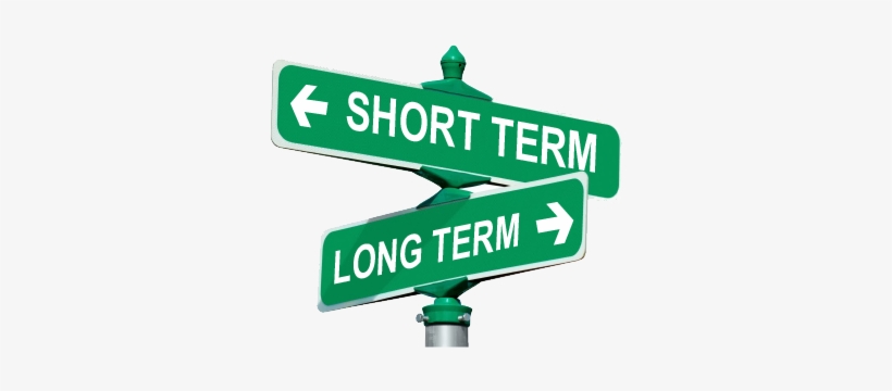Long Term And Short Term Road Sign - Nephrology Nursing - 400x300 PNG ...