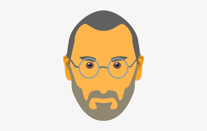 Steve Jobs Icon - 500x500 PNG Download - PNGkit