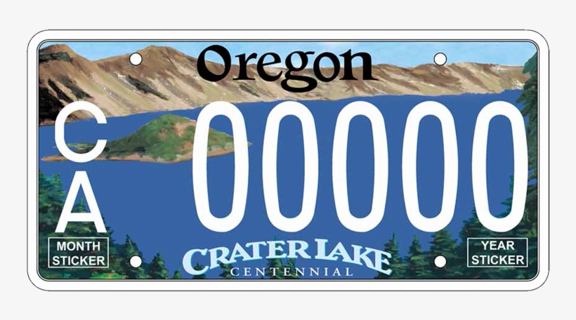 Oregon Plates - 900x400 PNG Download - PNGkit