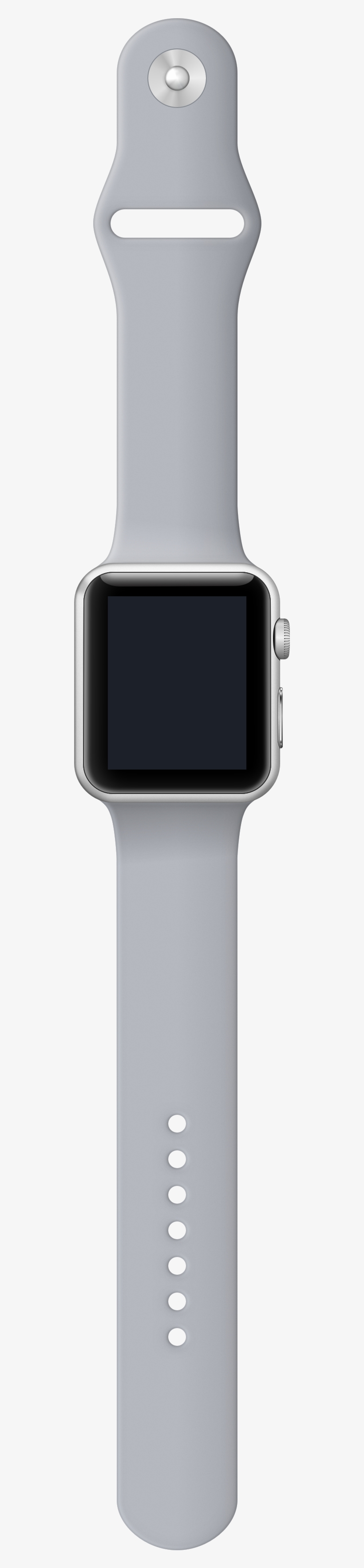 Apple Watch 42mm Sport Aluminum Fog Open 2 - Strap - 3364x3723 PNG ...