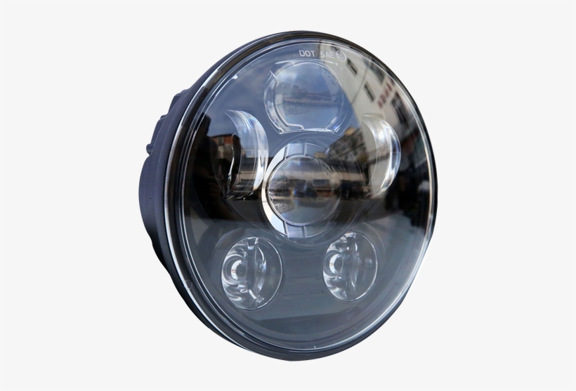 Wisamic 534 575 Round Led Projection Daymaker Headlight - 498x498 PNG ...