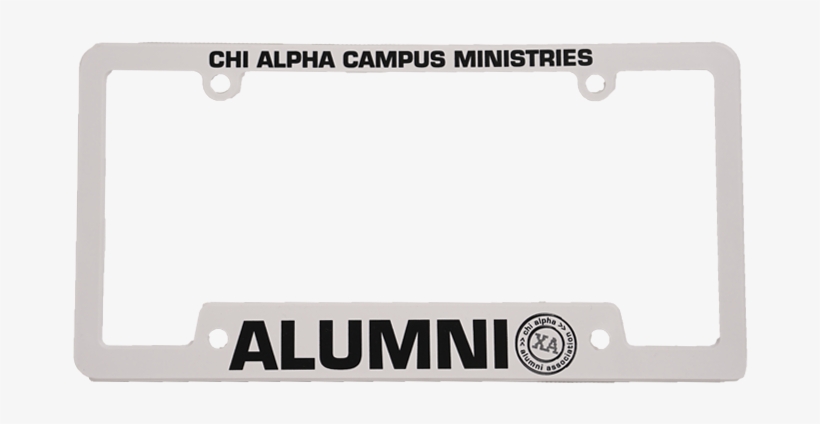 Alumni License Plate Frame - Signage - 995x994 PNG Download - PNGkit