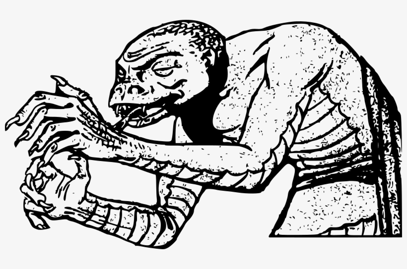 Medium Image - Beast Black And White Png - 800x463 PNG Download - PNGkit