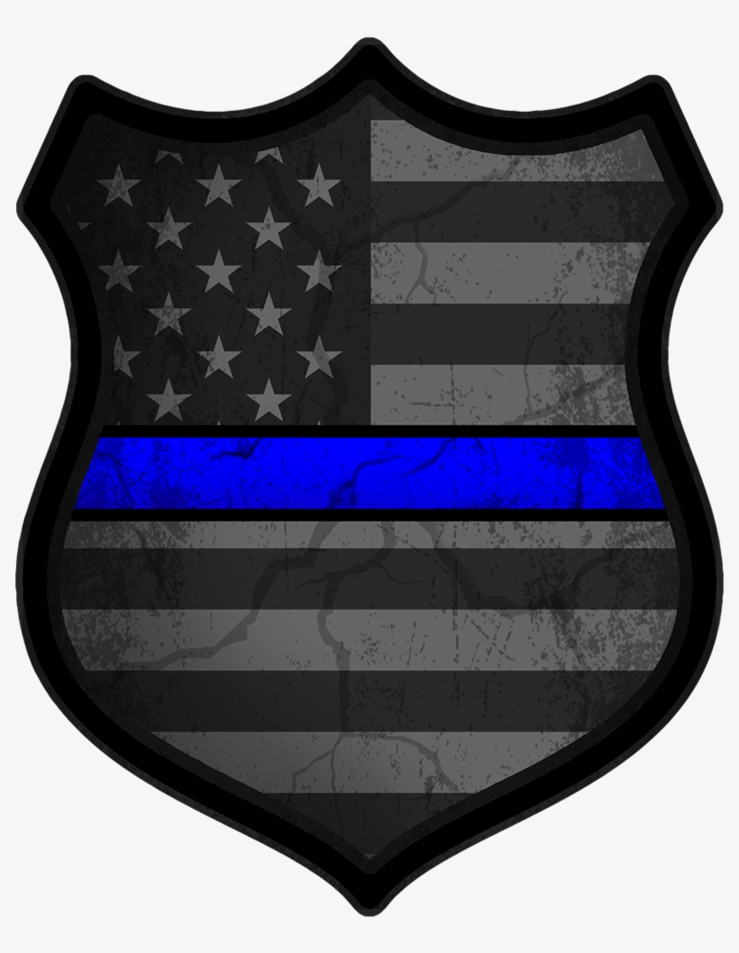 American Subdued Police Decal - Police - 800x989 PNG Download - PNGkit