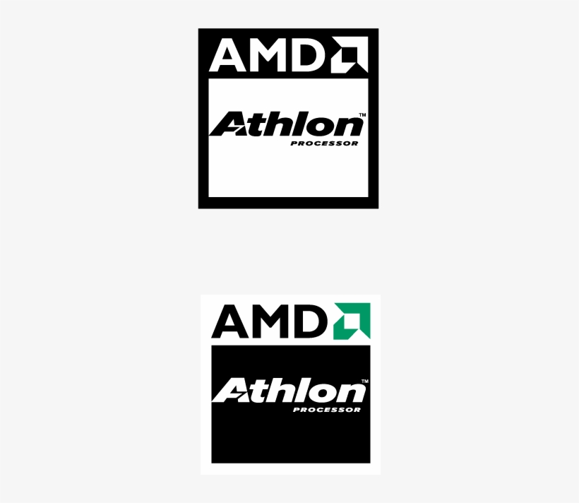 Amd Athlon Processor Logo Free Vector - Amd Athlon 4 - 259x632 PNG ...