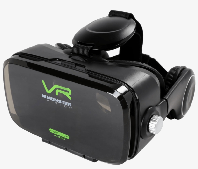 Monster Digital Vision Vr Headset With Integrated Headphones ...