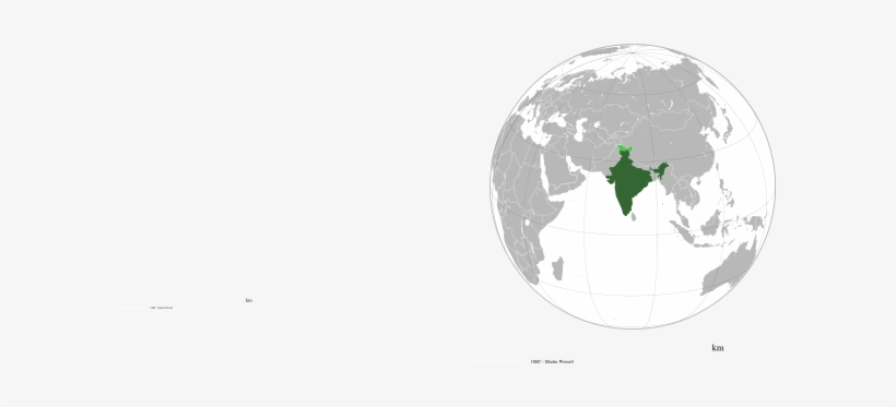 This Free Clipart Png Design Of India In World Map - 600x293 PNG ...