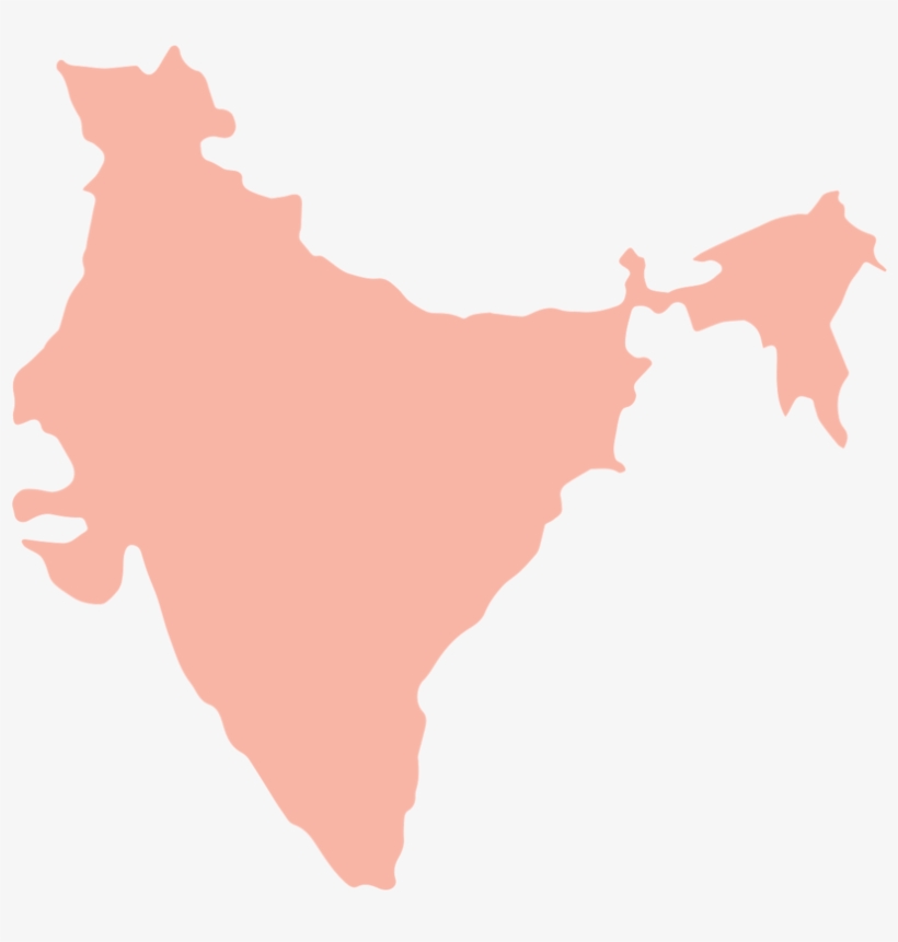 Download Transparent Pink-map - Bihar - PNGkit