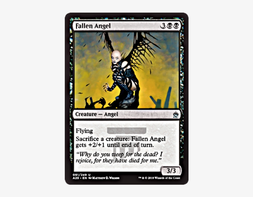 Fallen Angel - Foil - Magic The Gathering: Fallen Angel - Duel Decks ...
