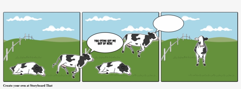 Two Flatulent Cows - The Goose That Laid The Golden Eggs - 1164x385 PNG ...