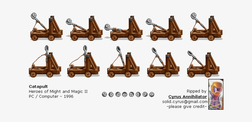 Catapult Sprite - 650x330 PNG Download - PNGkit
