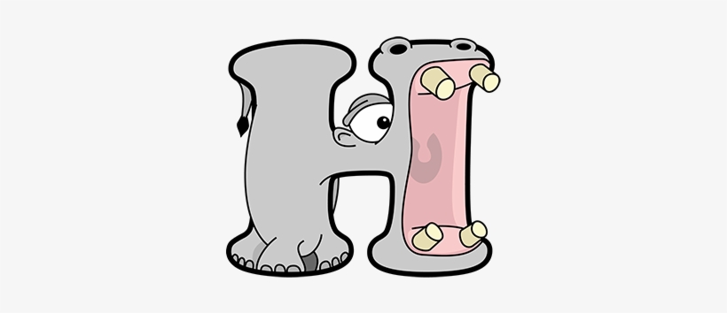 Alphabetamals Hippo - Giraffe Alphabetimals Make Learning The Abc's ...
