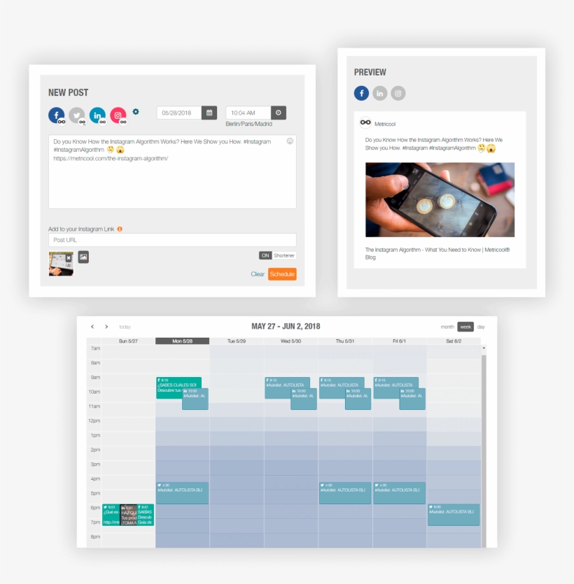 Metricool Social Media Planner - Icon - 1832x1739 PNG Download - PNGkit