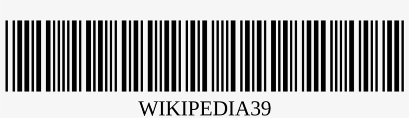 Download Transparent Datei Barcode Code39 Of Wikipedia39 Svg Wikipedia ...
