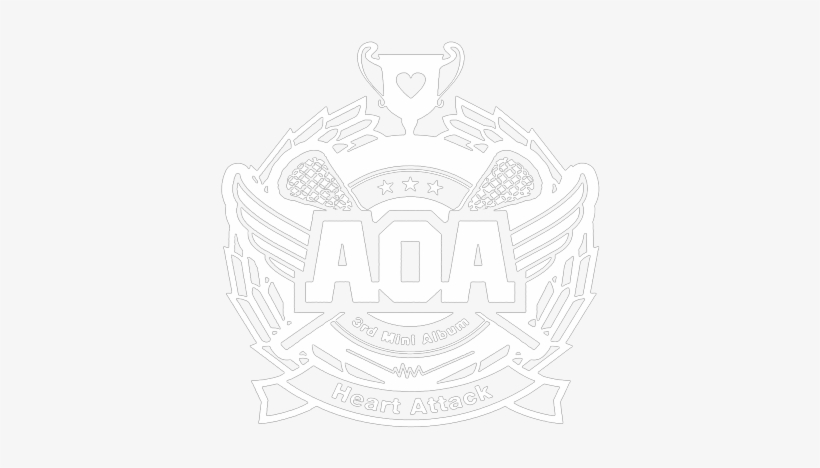 Aoa Logo - Aoa Heart Attack - 400x400 PNG Download - PNGkit