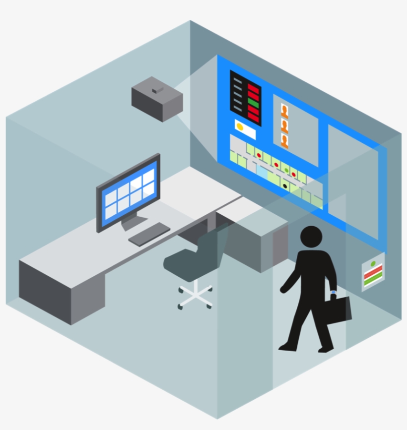 The Future Of Work - Smart Office Icon - 838x846 PNG Download - PNGkit