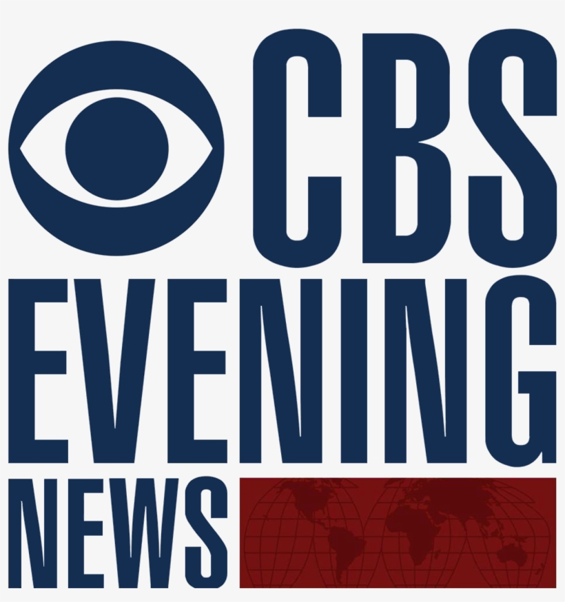 Download Transparent Cbs Evening News Logo - Jeff Glor Cbs Evening News ...