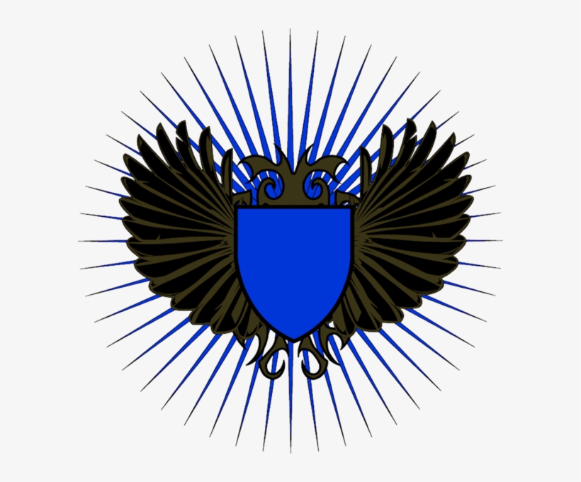 Share This Image - Blue Shield With Wings Png - 600x600 PNG Download ...