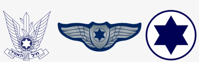 Israeli Air Force Iaf Shield Wings Roundel Mug - Israel - 1024x398 PNG ...