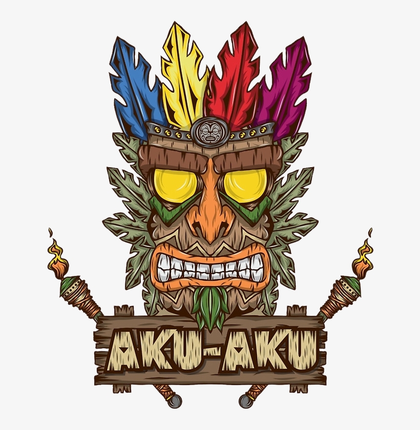 Aku - Aku Aku Logo - 1000x851 PNG Download - PNGkit