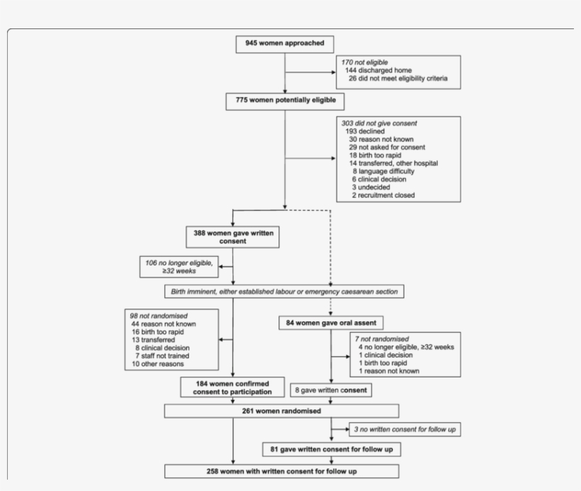 Participant Flow With Consent Pathway - Diagram - 850x676 PNG Download ...