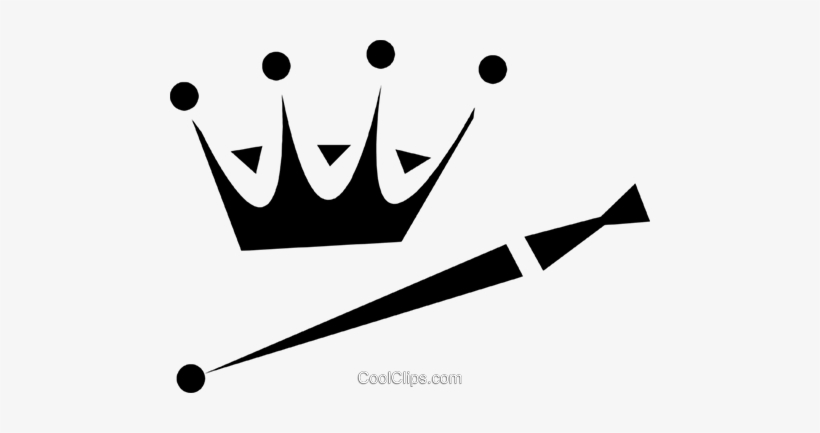 Crown And Scepter Clipart